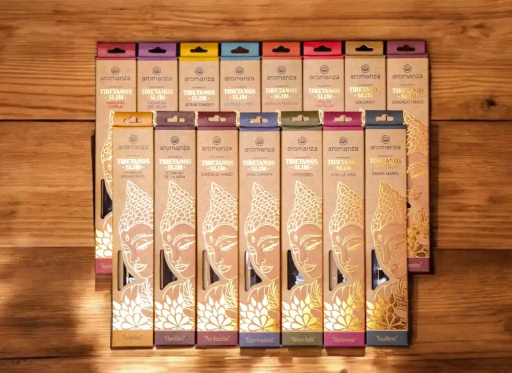 Sahumerios Tibetanos Slim - Aromas Mágicos